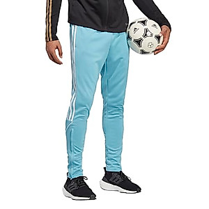 adidas Men's Tiro Pants, Preloved Blue/White, Large