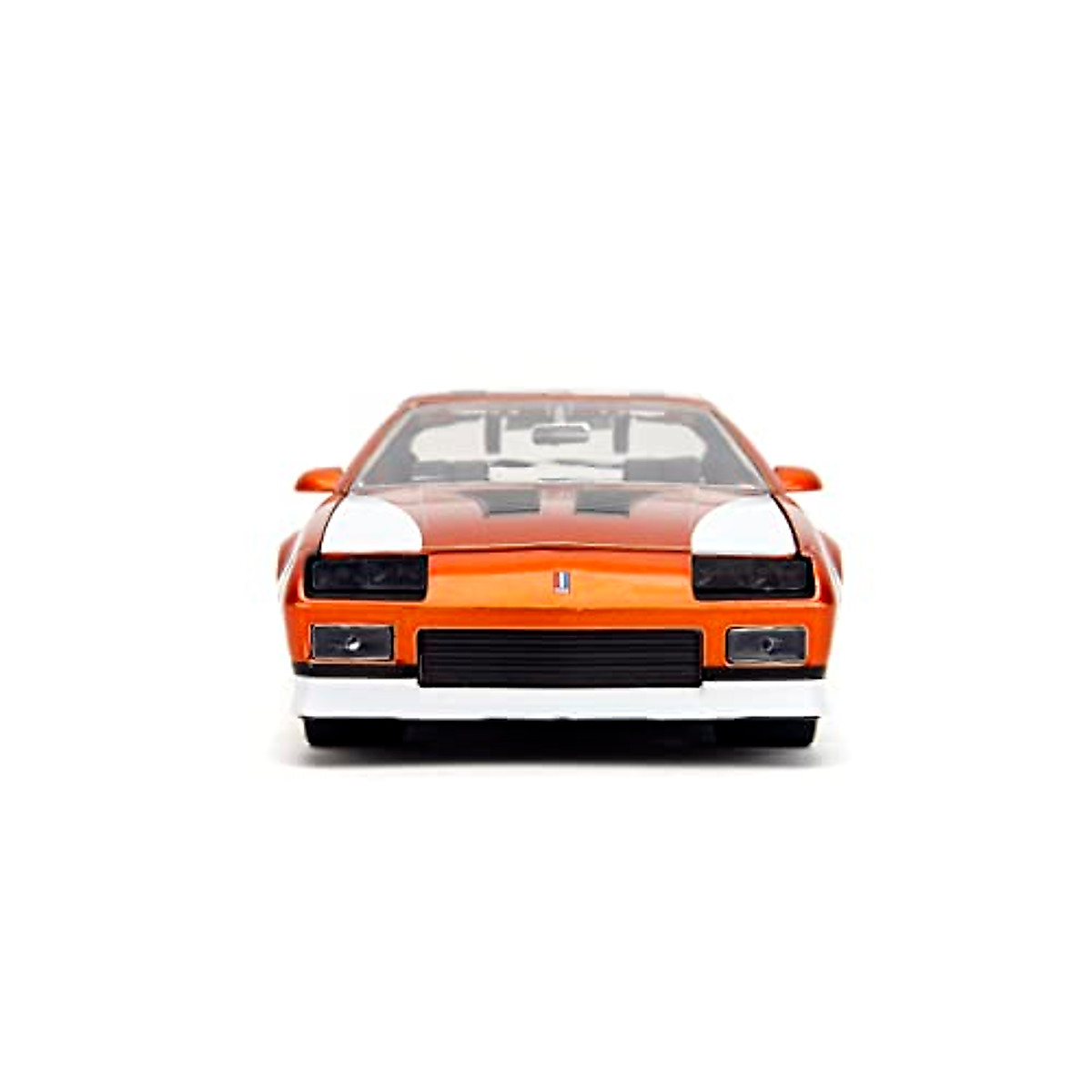Jada Toys Cheetos 1:24 1985 Chevy Camaro Z28 Die-Cast Car & 2.75" Chester Cheetah Figure, Orange