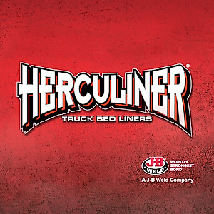 HERCULINER Black 6 Foot Truck Bed Roll on Bedliner Kit