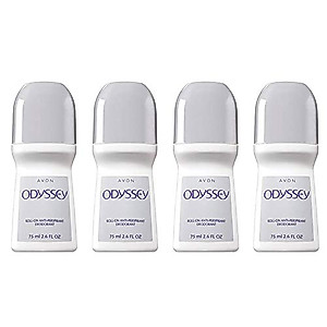 Avon Odyssey Roll-on Anti-perspirant Deodorant Size 2.6 oz (4-Pack)