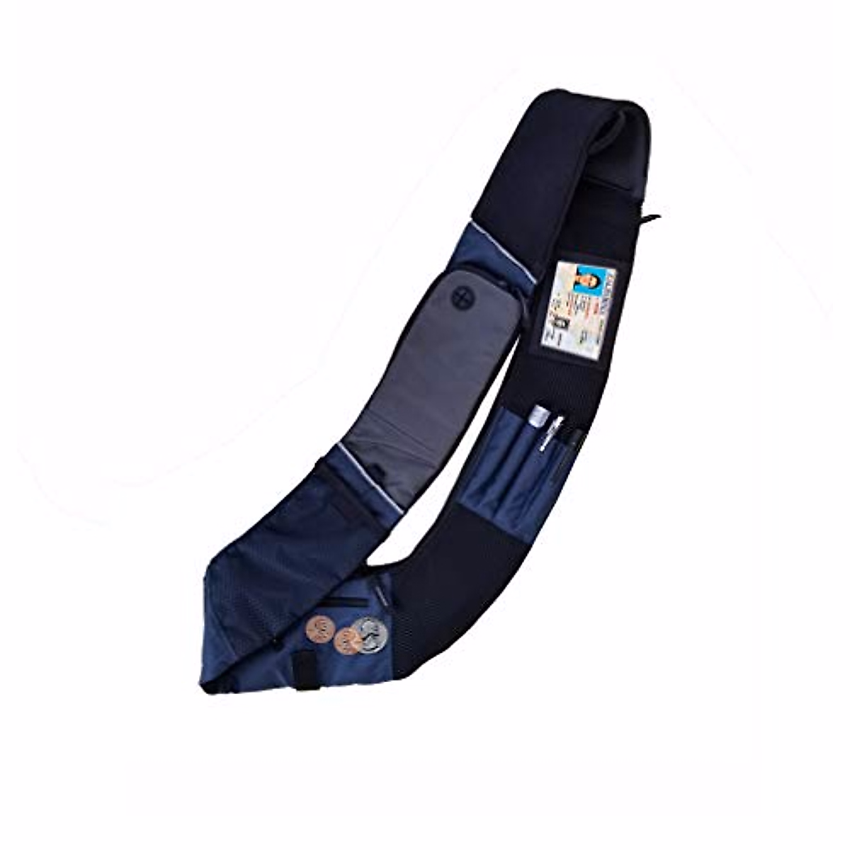 CrossTab - Tablet Hands-Free Ultra-Light Personal Pack by Paqlite - Carryall Crossbody Shoulder Bag (Medium)