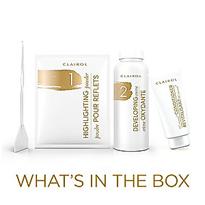 Clairol Nice'n Easy Permanent Hair Dye, Frost & Tip Hair Highlights Hair Color, Pack of 3