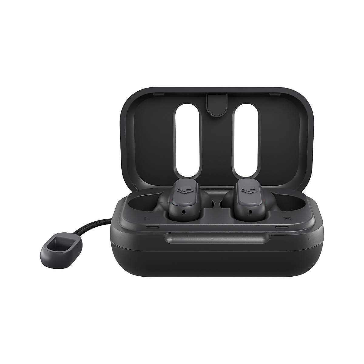 Skullcandy Dime In-Ear Wireless Earbuds, 12 Hr Battery, Microphone, Works with iPhone Android and Bluetooth Devices - Chill Grey