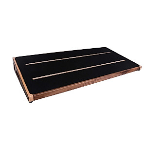Ruach Kashmir Extra Large Hardwood Pedalboard for Guitar Effects Pedals