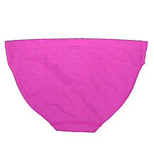 Victoria's Secret Panties Textured Bikini (Bright Pink, XL)