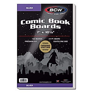 Silver Age Comic Bags and Backer Boards - 100ct