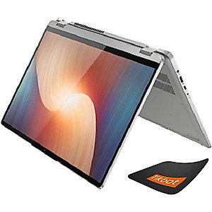 Lenovo IdeaPad Flex 5 2-in-1 Laptop, 16" (1920 x 1200) 16:10 IPS Touchscreen, AMD Ryzen 7 5700U, Digital Pen, FHD Webcam, Fingerprint, Windows 11, w/Mouse Pad (16GB RAM | 1TB PCIe SSD)