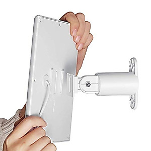 Wasserstein 2W 6V Solar Panel with 13.1ft/4m Cable Compatible with Arlo Ultra/Ultra 2, Arlo Pro 3/Pro 4, & Arlo Floodlight ONLY (White, 2-Pack) - Camera Not Included