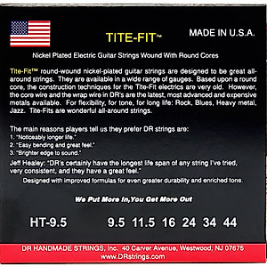 DR Strings Tite Fit Electric Round Core 9.5-44