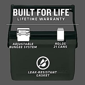 Stanley 10-01623-104 The Easy-Carry Outdoor Cooler Stanley Green 16QT / 15.1L