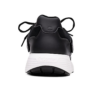 Dr. Comfort Theresa Hook and Loop Athletic Shoes-Therapeutic-Diabetic Shoes for Women, Black, 10.5 Medium(A/B)