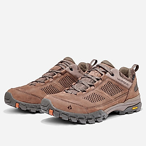 Vasque Men's Talus Low Waterproof Hiking Shoe, Brown Olive/Ginger, 9 Medium