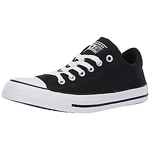 Converse Women's Chuck Taylor All Star Madison Low Top Sneaker, Black/White/Black, 8.5 M US