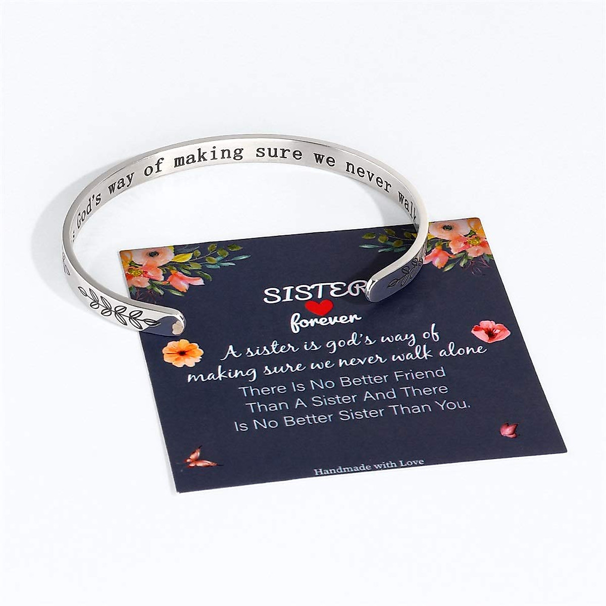 Friends are the Family We Choose Bracelet, Long Distance Relationship Friendship Gifts Best Friend Bracelets Jewelry for Friend Women Female bff Her Birthday, Mothers Day Present Gifts for Friends