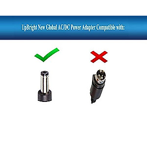UpBright 12V 4A 48W AC/DC Adapter Compatible with Zebra Acc QLN-EC QLn220 QLn320 QLn420 QLn-EC4 ZQ500 ZQ510 ZQ520 ZQ51-AUE0000 FSP048-DBCA2 AT18486-2 AT18486 FSP025-DYAA3 P1031365-024 Mobile Printer