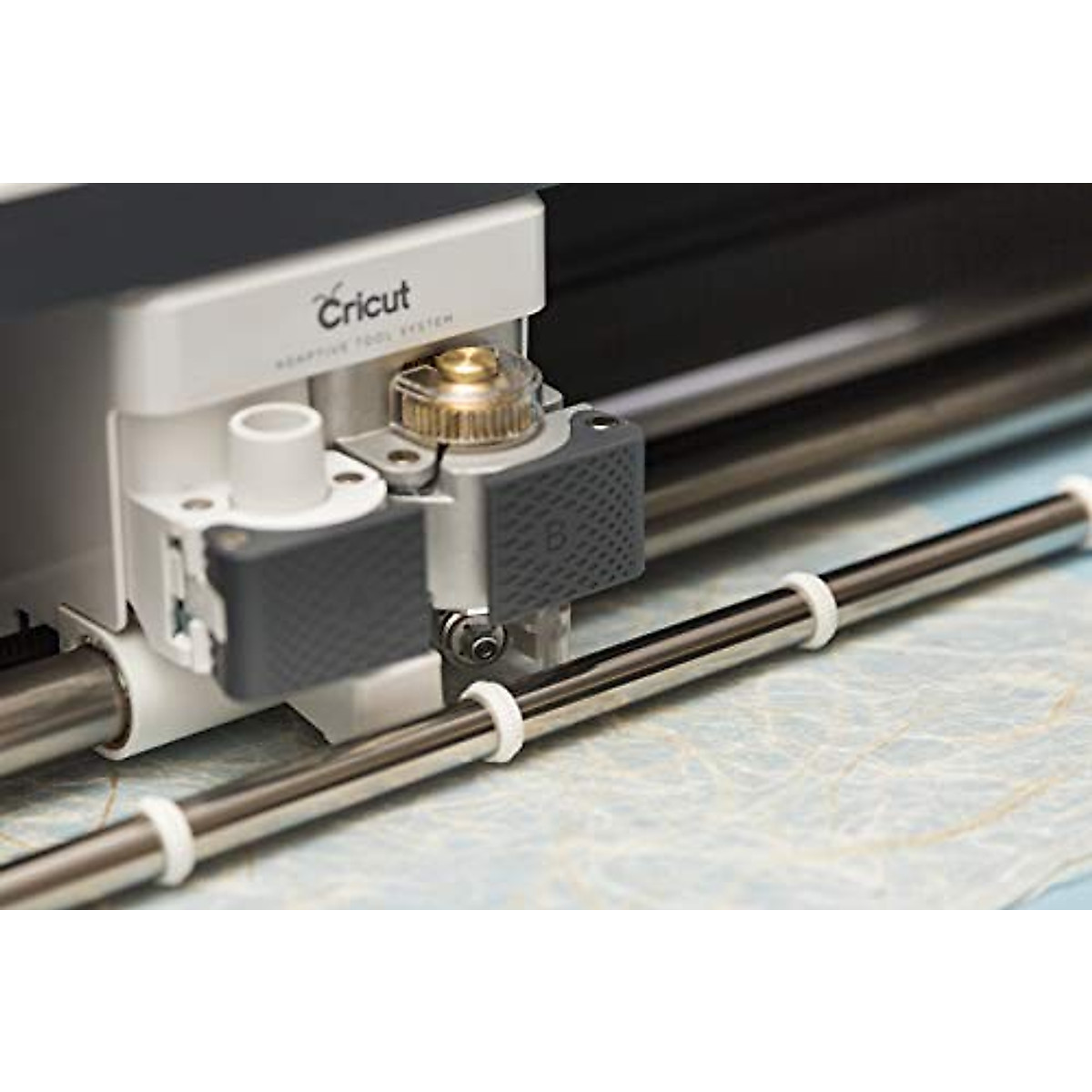 Cricut Rotary Blade Replacement Kit, Includes a Hard Cutting Blade with Protective Cap, Washer, Nut & Screwdriver, Cuts Delicate Papers & Unbacked Fabric, Compatible with Cricut Maker Cutting Machine