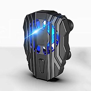 TOTOU Mobile Phone Cooler for Silent Phone Radiator PUBG Controller Handle LED Light Cooling Fan