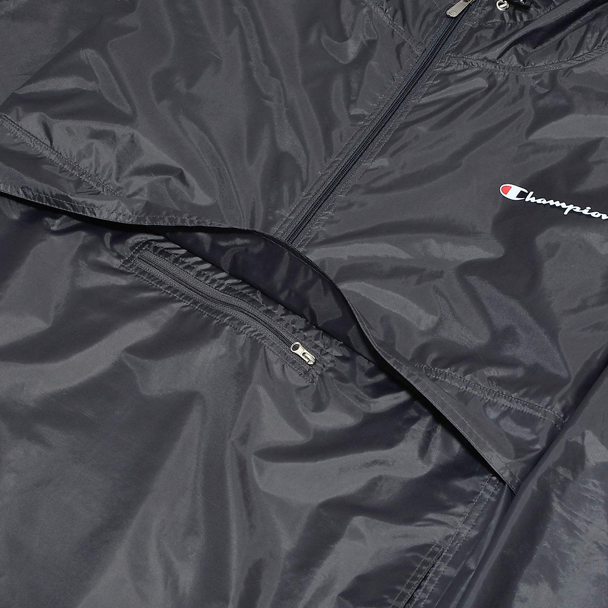 Champion Jacket Mens Big and Tall Hoodie Anorak Windbreaker Jackets for Men