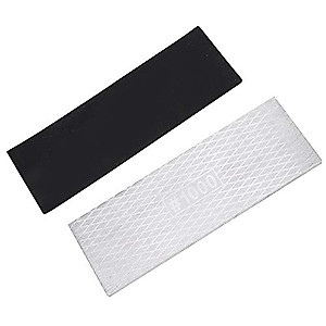 Whetstone Knife Sharpener Whetstone Sharpening Stone with Anti Slip Mat Double Sided 400‑1000 Grits Sharpening Stone without Burrs
