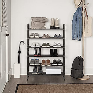 neatfreak! 3 Tier Stackable Metal Shoe Rack