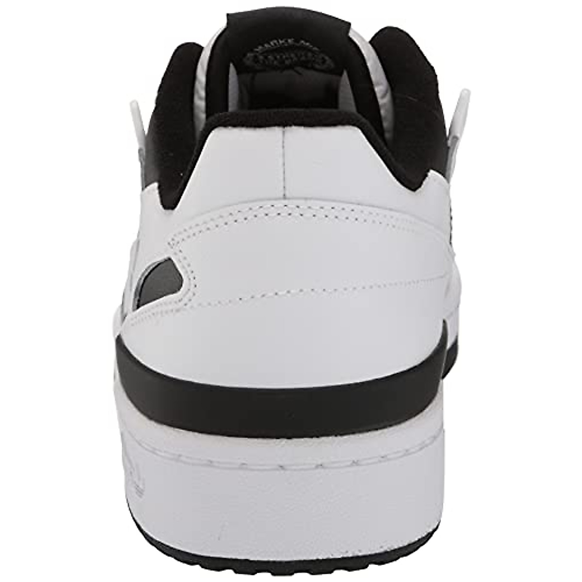 adidas Originals Men's Forum Low Sneaker, White/White/Black, 10.5