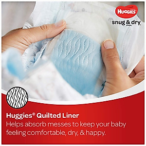 Huggies Snug & Dry Baby Diapers, Size 3, 34 Ct