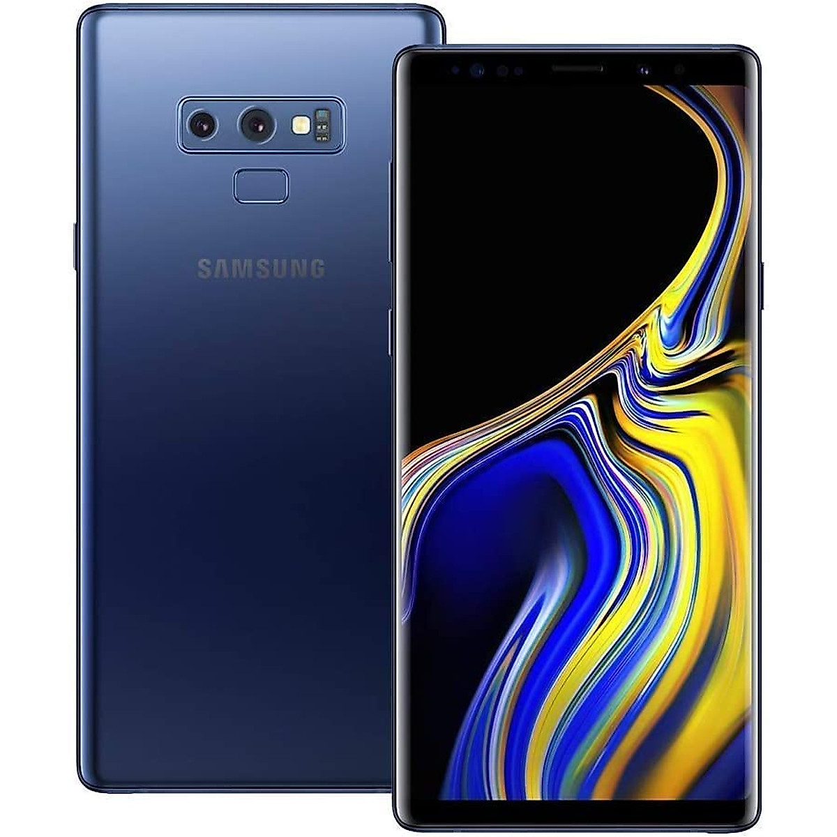 Samsung Galaxy Note 9 N960U 128GB T-Mobile GSM Unlocked - Ocean Blue (Renewed)