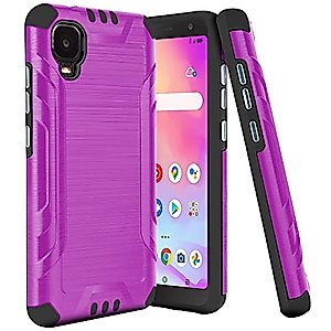 HRWireless Compatible for TCL A3 A509DL Phone Case 5.5" (Not for X Version), TCL A3 Case with Premium Original Minimalistic Design for Shock Absorption, Accidental Drop, Scratche, Hybrid Unisex Cover
