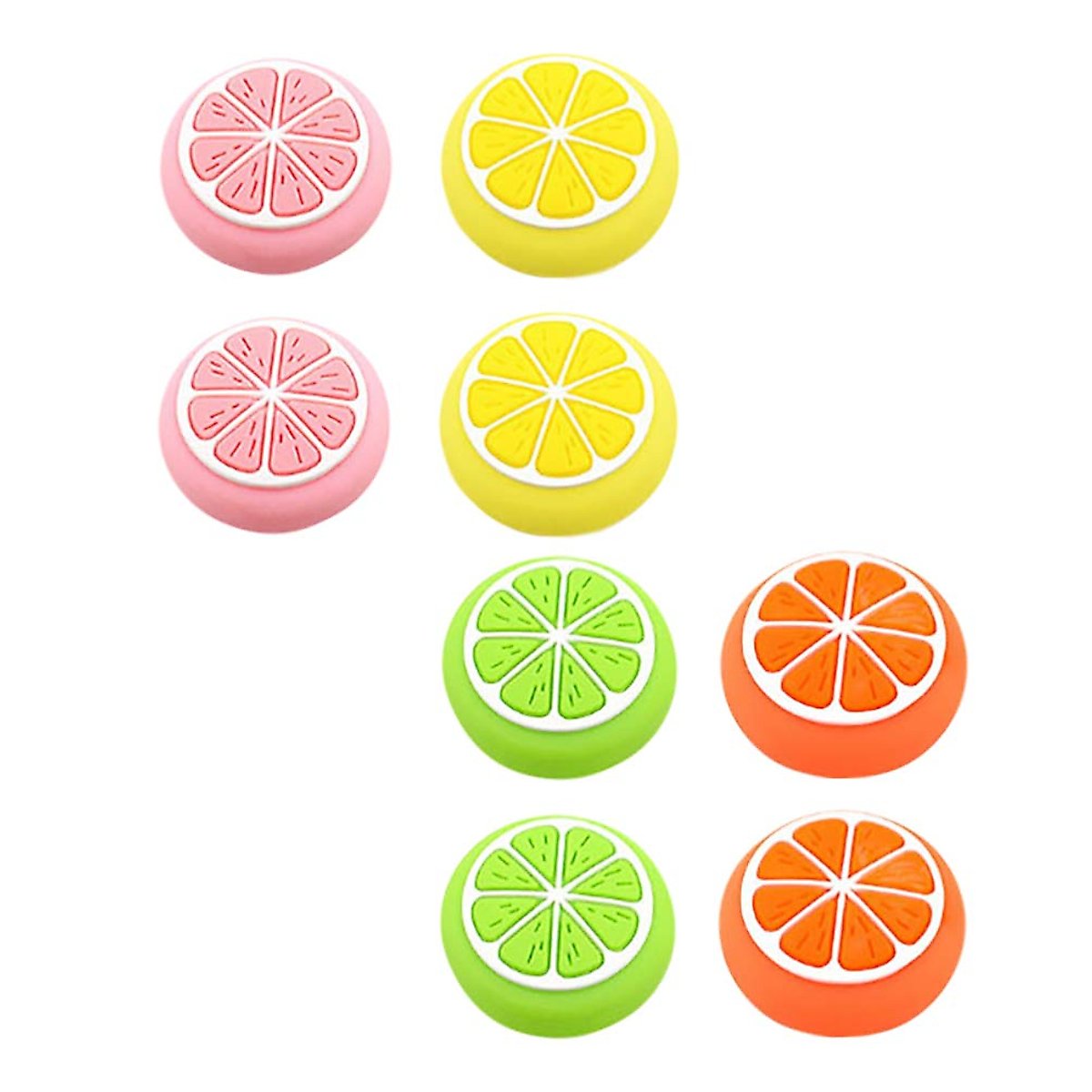8pcs Handle Button Cap Joystick Grip Button Cover Joystick Caps for Joystick Cover Joystick Grip Button Cap Thumb Stick Cap Joystick Thumb Grip Joystick Protective Caps