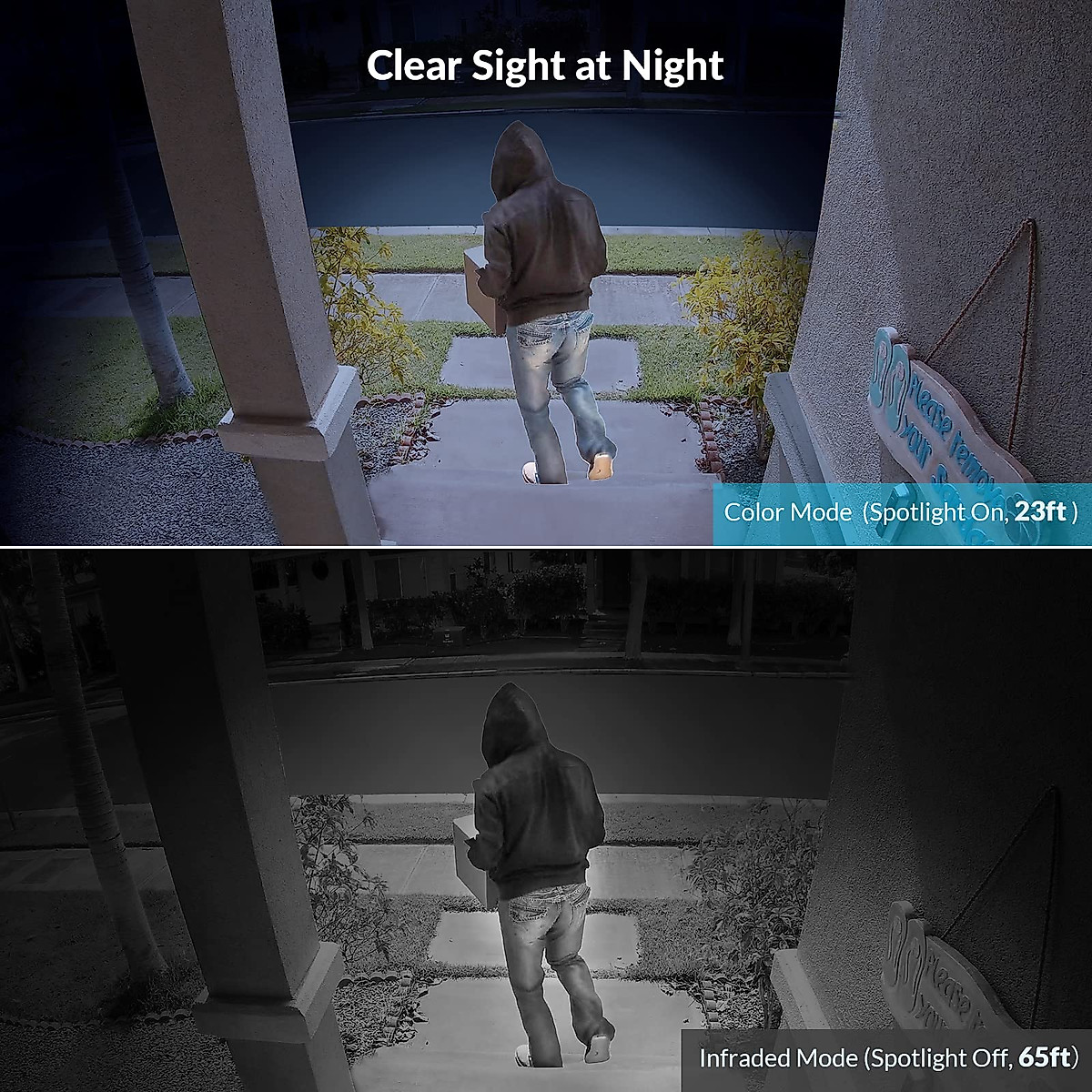 NETVUE Wireless Security Camera with Solar Panel, Outdoor Camera Battery Powered Surveillance Cameras for Home Security, AI Detection, IP66 Waterproof, 2-Way Audio,1080P Night Vision