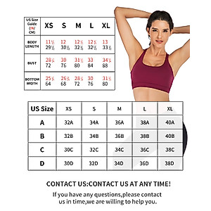 RUNNING GIRL Strappy Sports Bra for Women, Sexy Crisscross Back Medium Support Yoga Bra with Removable Cups(WX2354 Winedred,M)