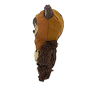 Mattel Star Wars Galactic Pals Plush Toy, Ewok 11-inch Soft Doll Set with Carrier & Personality Profile Card for Personalized Experience