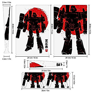 PlayStation 5 Digital edition version sticker protective cover, Gun Robot ps5 controller protective shell (compatible with ps5 Digital edition)