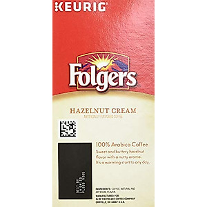 Hazelnut Cream K-cup for Keurig Brewers, 24-count, 24 Count