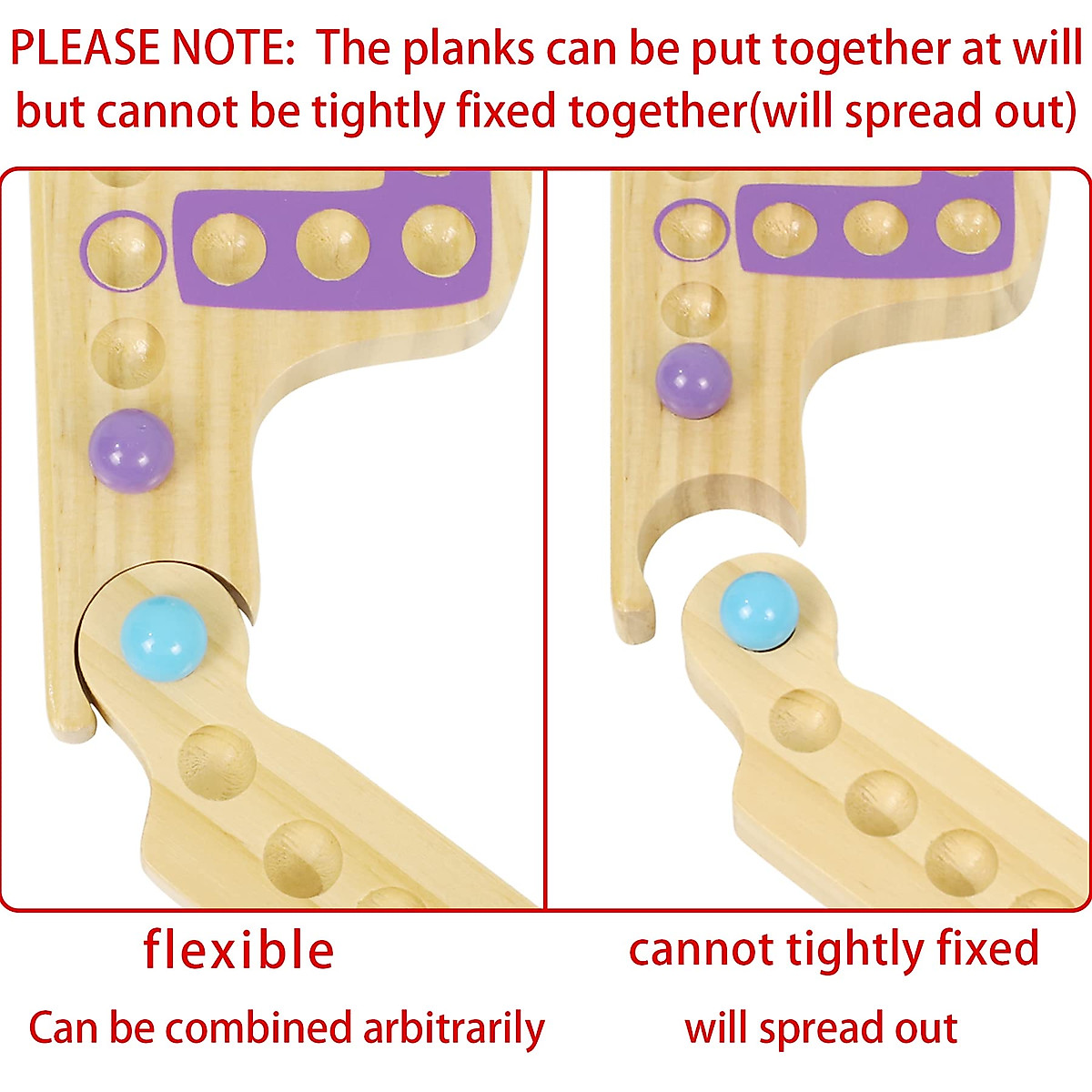 Grhonior Marbles and Jokers Board Game Pegs and Jokers Real Solid Wood (Pine) Game Board Wooden for 2-8 Players 8 Game Boards 8 Colors 40 Marbles 4 Boxes Card