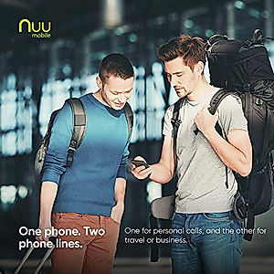 NUU Mobile R1 Unlocked Rugged Cell Phone - 5.0" Android Smartphone - Black