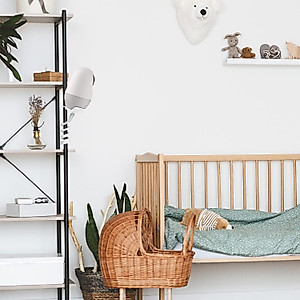 Koroao Flexible Twist Mount for Nooie Baby Monitor Without Tools or Wall Damage