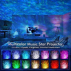 Star Projector,Galaxy Projector for Bedroom,The Largest Coverage Area Galaxy Lights Projector 2.0，Gift for Kids Adults Home Party Ceiling Decor Christmas Gift