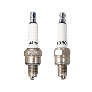 2PK TORCH A5RTC Spark plug Replace for NGK 6535/CR5HSB Spark plug, for Brisk NAR17 Spark plug, for Brisk NAR17C Spark plug, for Champion 808/Z9Y Spark plug, for Honda GX31 GX100 GXH50, OEM