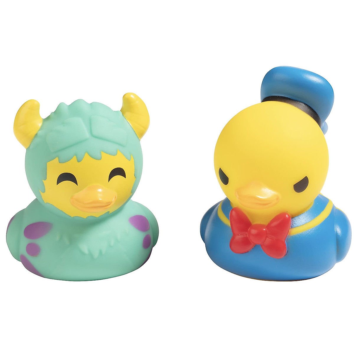 Disney Duckz Rubber Duckies - Mickey, Minnie, Elsa, Ariel and More - 10 Different Duck Characters - Great Easter Gift & Bath Toy for Kids - Ages 3+