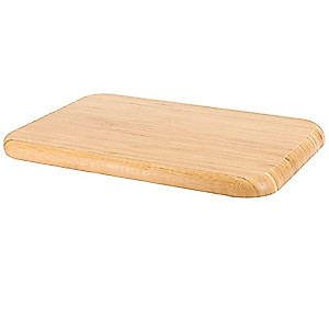 HEIHAK 2 Packs 15.7 x 11.8 x 0.8 Inch Rectangle Bamboo Trays, Decorative Bamboo Serving Platters, Natural Bamboo Serving Tray Wooden Breakfast Tray for Food, Coffee, Fruits, Bread, Cheese
