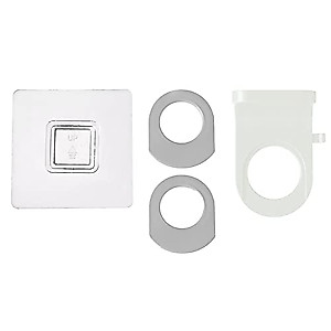 jomgeroz Wall Mounted Shower Gel Storage Holder Suction Cup Shampoo Soap Liquid Rack Wall Mounted Shower Gel Holder