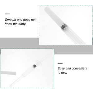 FOMIYES Nose Wash 10pcs Disposable Lube Applicators Shooter Personal Lubricant Nasal Hemorrhoids Syringe Launcher Syringe for Women Men 3g Lash Applicator