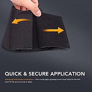 Harrison Howard Horse Bell Boots Durable Protection for Your Horse Sold in Pairs