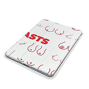 Cute Painted Breasts Art case Compatible with iPad Mini Air Pro 7.9 8.3 9.7 10.2 10.9 11 12.9 inch Pattern Cover New 2022 2021 Trifold Stand 3 4 5 6 7 8 9 Generation 579 (7.9" Mini 4/5)