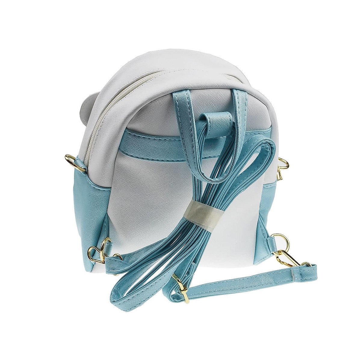 ALORVE Anime Cute Cartoon Bag Cosplay Shoulder Bag Backpack Handbag PU Schoolbags for Kids Girls Fans(Blue)