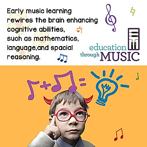 LOOIKOOS Toddler Musical Instruments International Natural Wooden Music Set for Toddlers and Kids - Eco Friendly Preschool Educational Musical Toys with Storage Bag