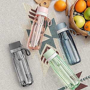 Philips GoZero Everyday Filtered Water Bottle with Philips Everyday Water Filter, BPA Free, Purify Tap Water into Tastier Healthy Drinking Water, Tritan Plastic, 36 oz Tritan, Navy Blue