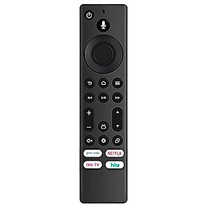 CT-RC1US-21 Replacement Voice Remote fit for Toshiba Smart Fire TV Edition 4K TV 43C350KU 50C350KU 55C350KU 65C350KU 75C350KU 32V35KU 43V35KU 55LF621U21 50LF621U21 43LF621U21 43LF421U21 32LF221U21