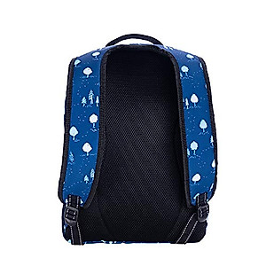 SCOUT Pack Leader Backpack, Lightweight School Backpack for Women, Water-Repellent Book Bag with Laptop Sleeve, Zipper Compartments, and Padded Straps in By the Treeshore (Multiple Patterns Available)